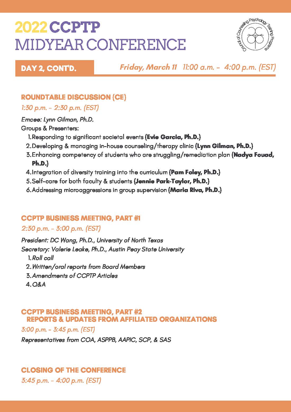 2022 Midyear Conference